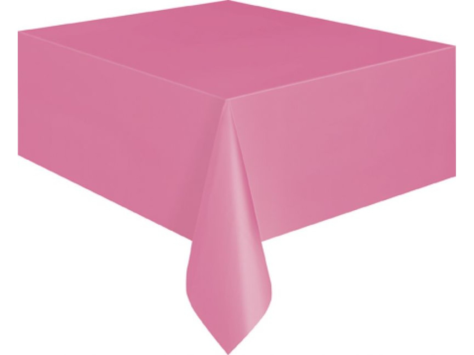 Hot Pink Plastic Tablecover