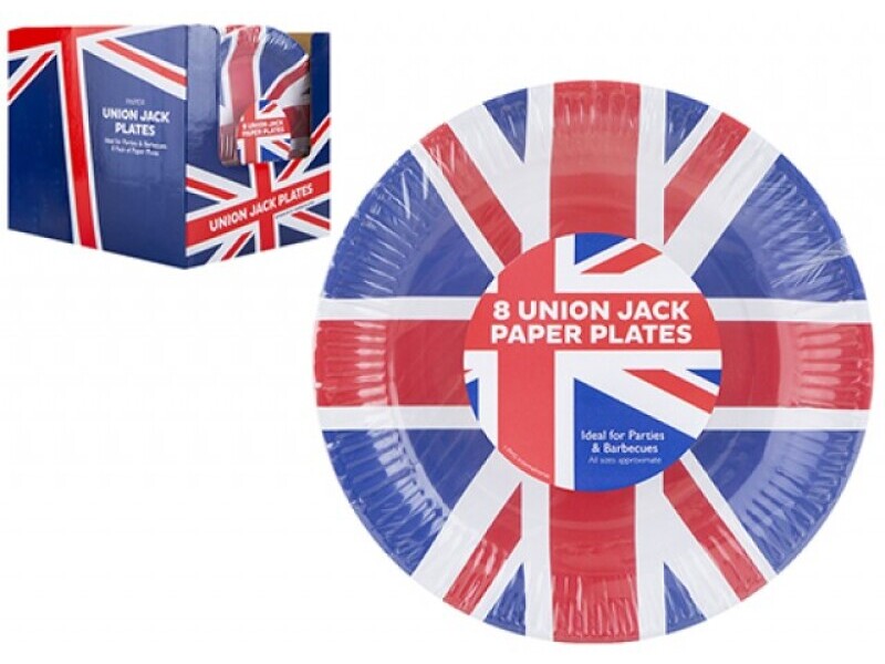 Union Jack Flag Plate