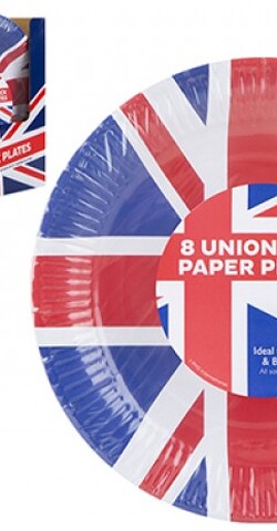 Union Jack Flag Plate