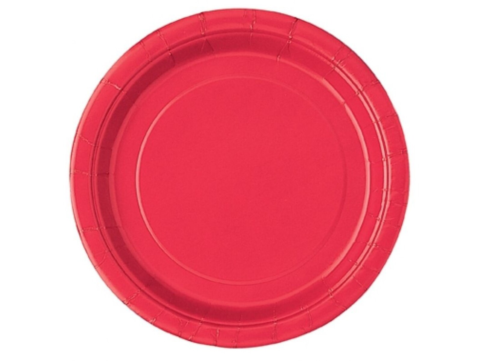 Ruby Red Paper Plates