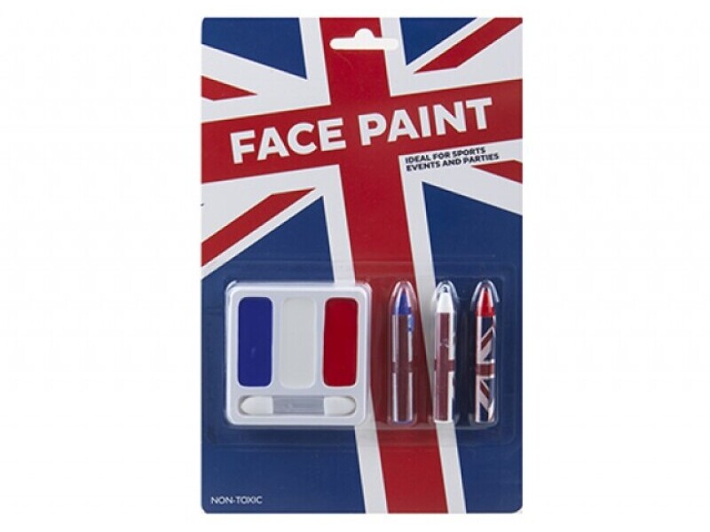 Union Jack face paints