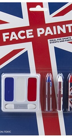 Union Jack face paints